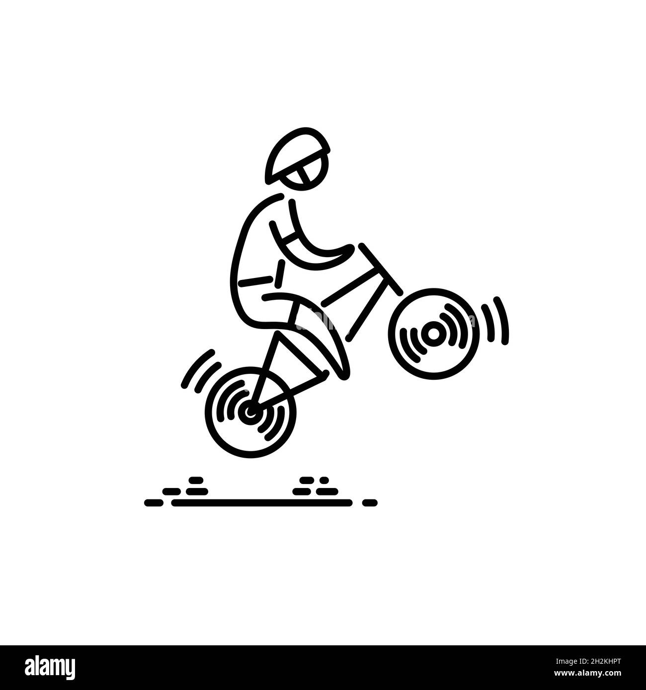 Bikehelmet Stock Vector Images - Alamy