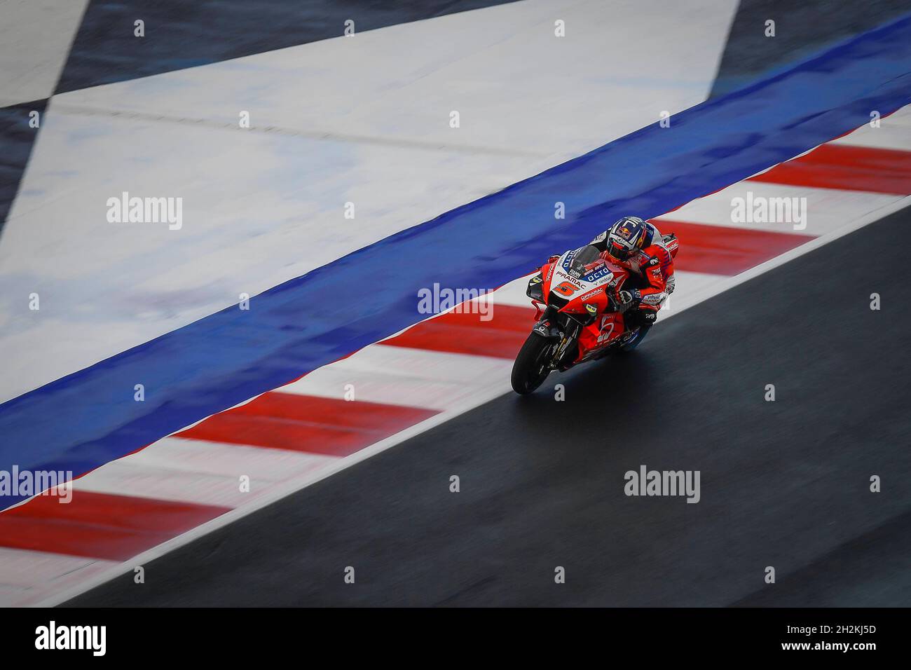 Misano, Italy. 22nd Oct, 2021. Free practice for MotoGP Grand Prix ...