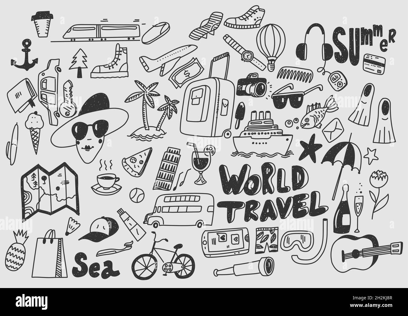 Travel And Tourism Symbols