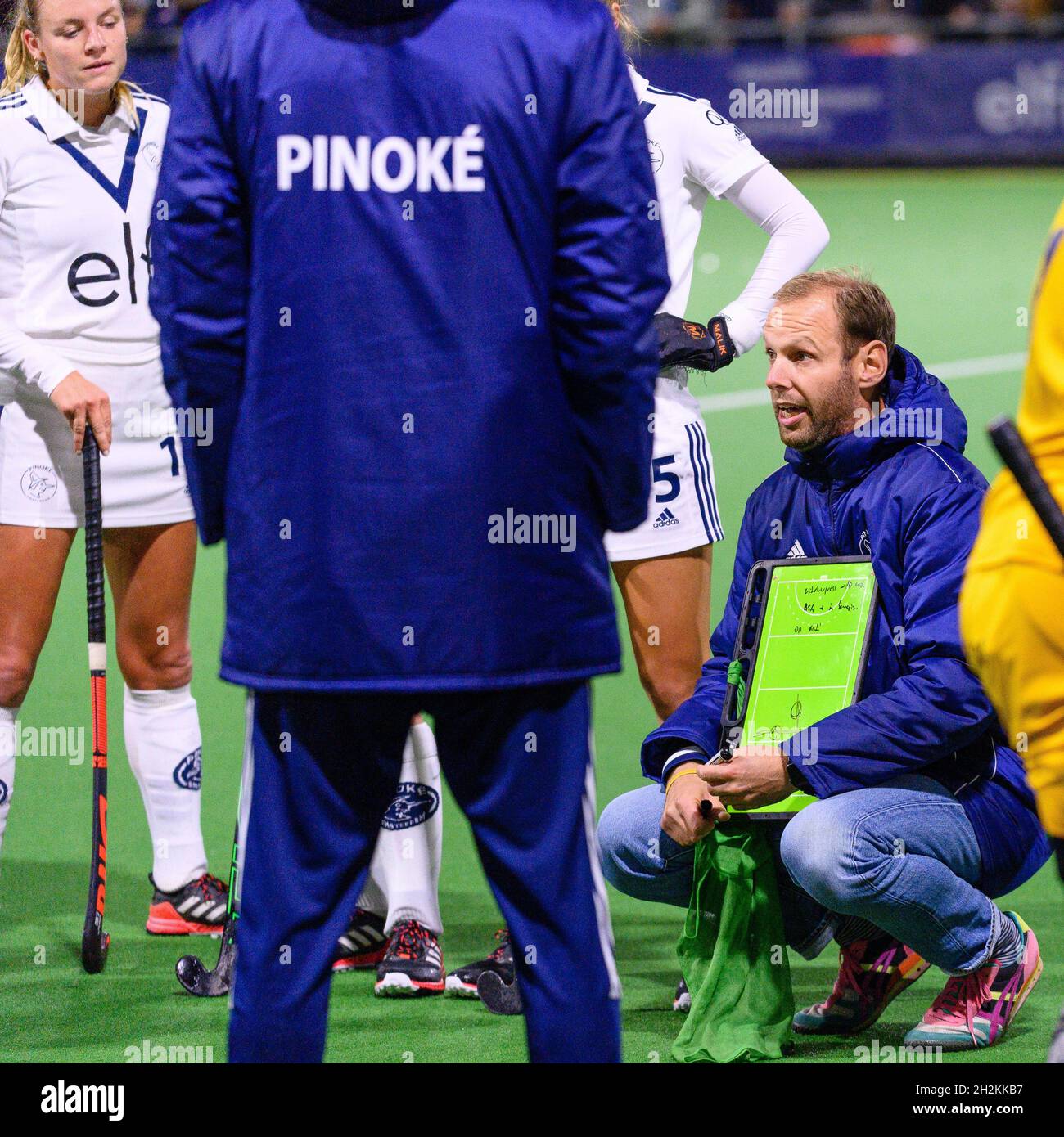 Amstelveen, 22-10-2021, HC Pinoke, Hockey Hoofdklasse Dames, Seizoen ...