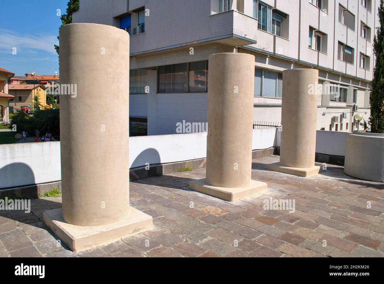 Segrate, Milan, Lombardy, Italy: The amazing monument to the partisans ...