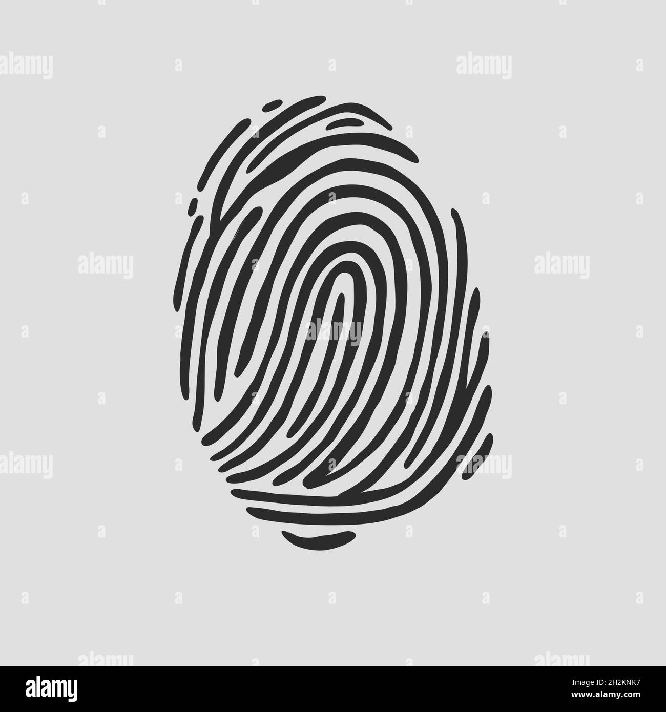 Thumb print fingerprint vector illustration eps 10 Stock Vector Image ...