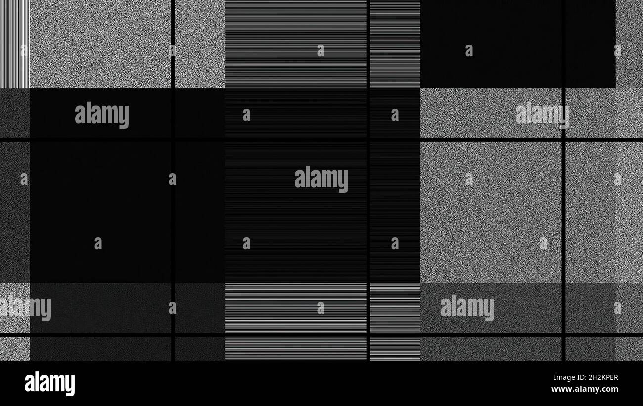 Noise and pixels grid concept Stock Photo - Alamy