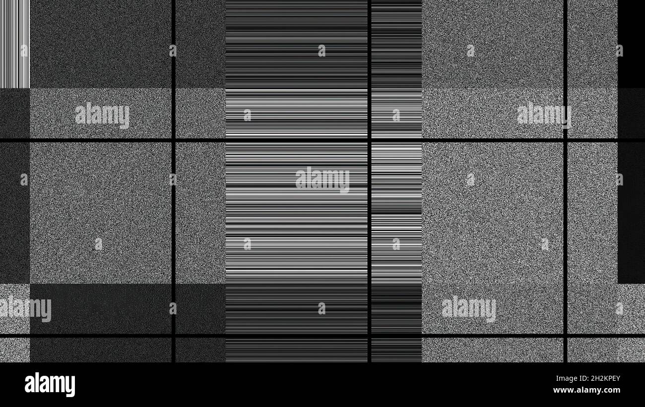 Noise and pixels grid concept Stock Photo - Alamy