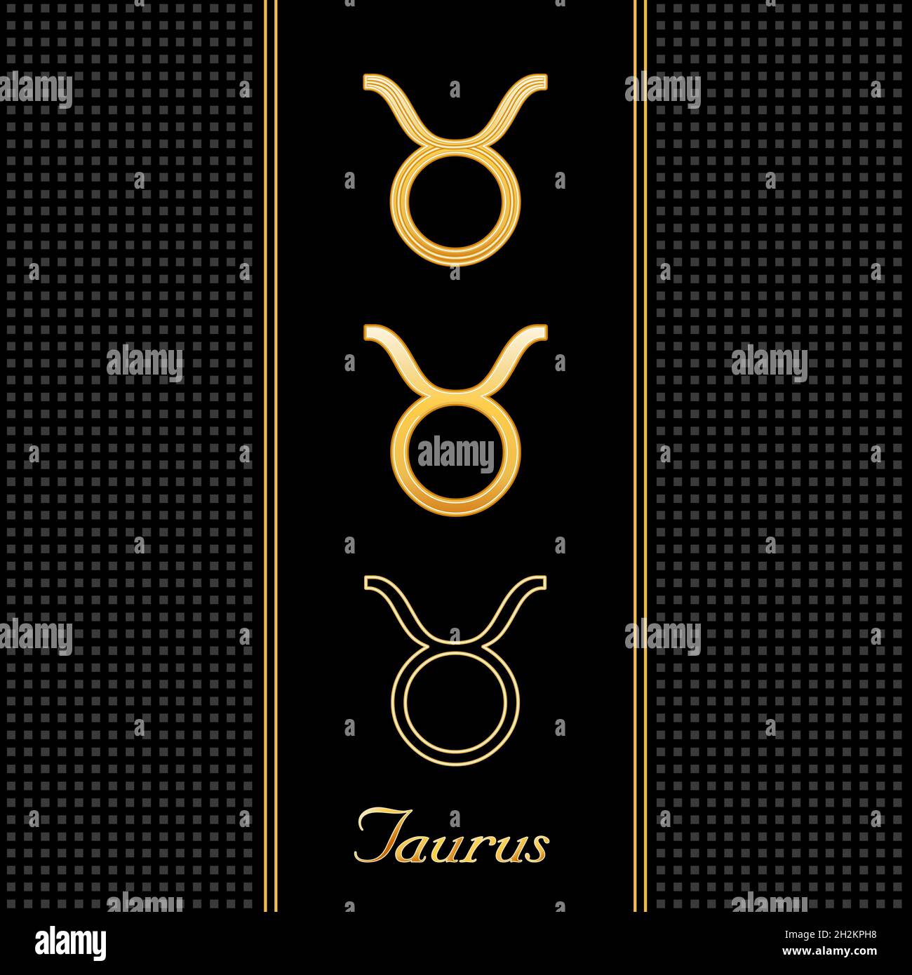 Taurus astrology sign hi-res stock photography and images - Alamy