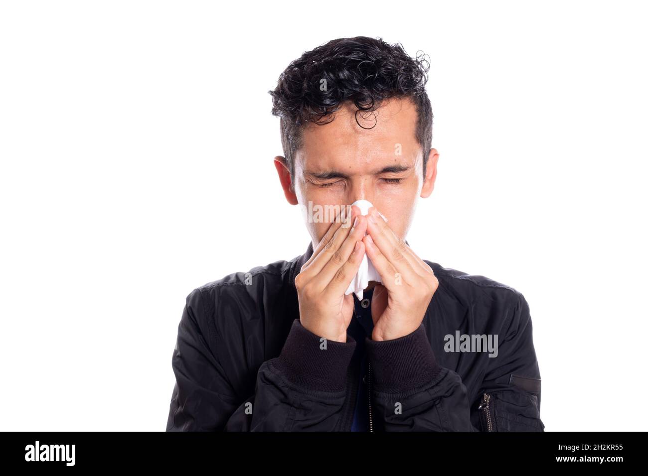 Wiping Nose With Hand