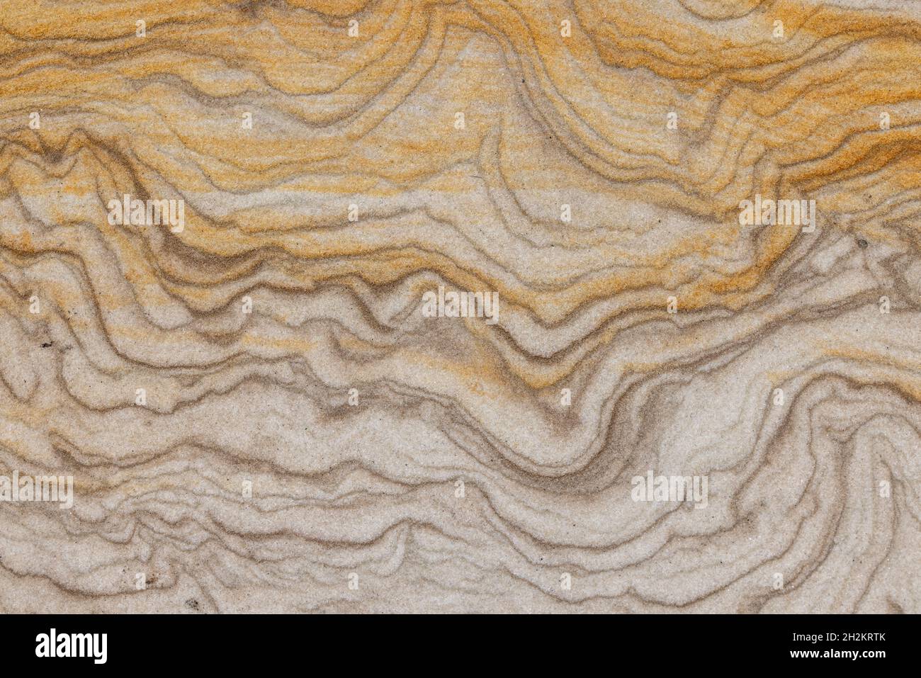 Weathered sandstone patterned rock showing colours and textures Stock ...