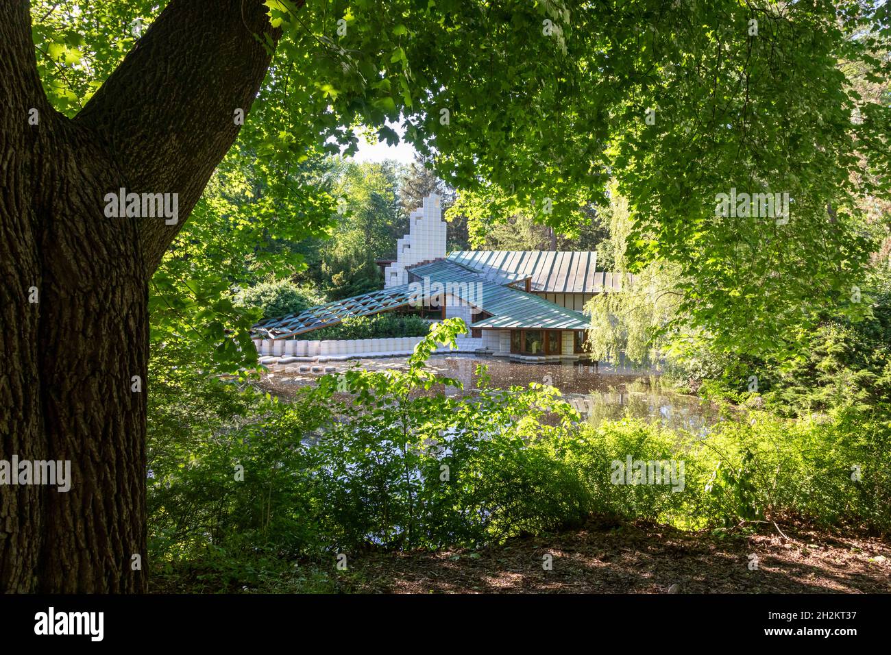 Midland, Michigan - The Alden B. Dow Home & Studio. Alden Dow, an ...