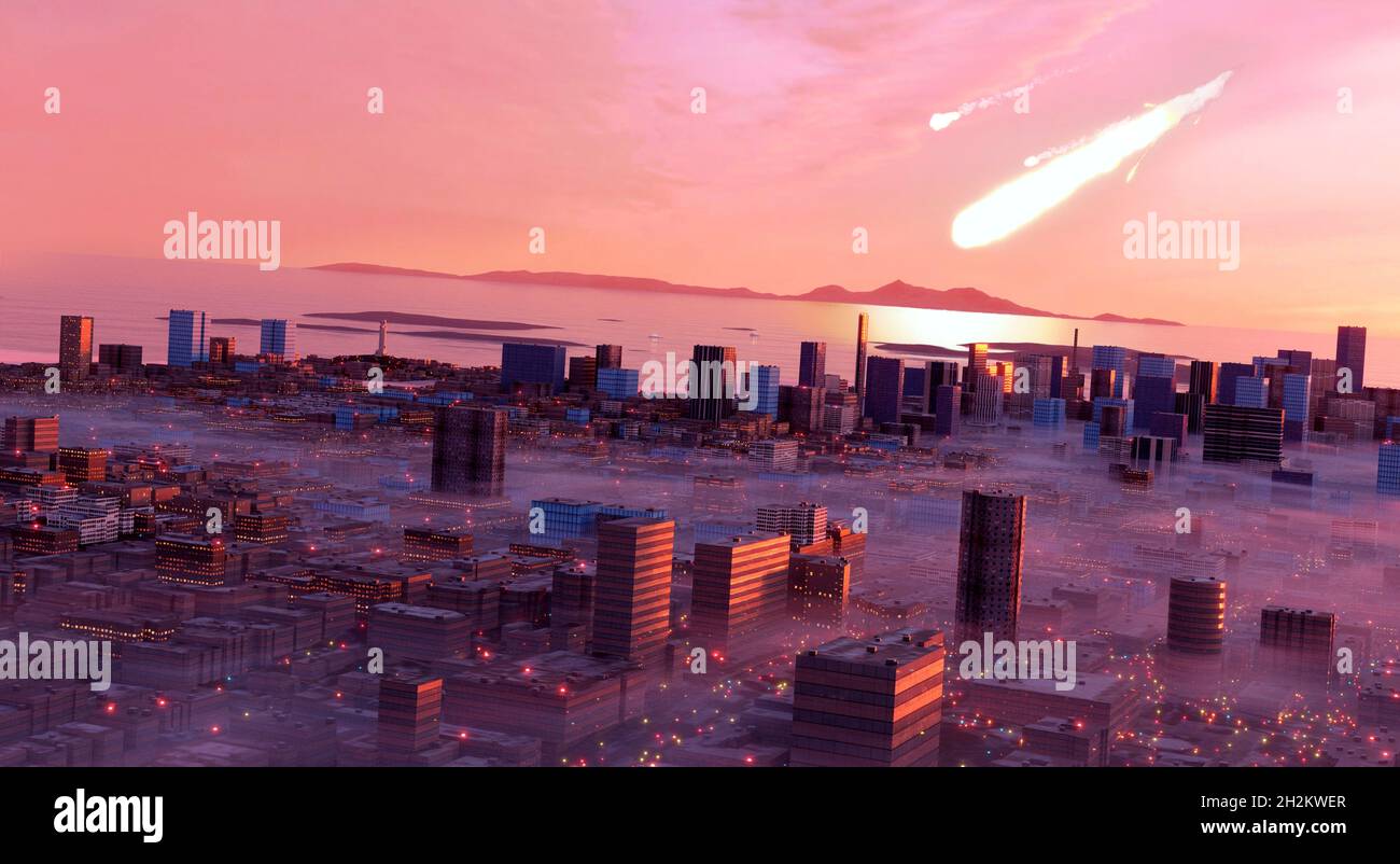 Asteroid collision hi-res stock photography and images - Alamy