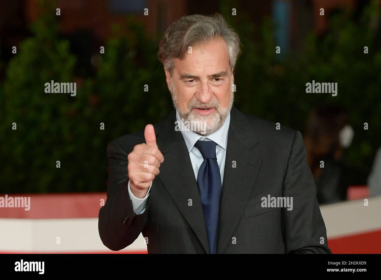 Max Tortora attends the red carpet of the movie Vita da Carlo at ...
