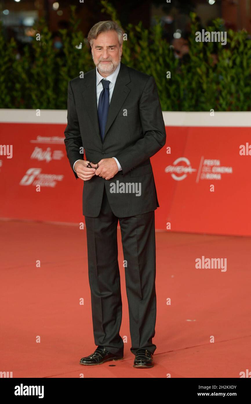 Max Tortora attends the red carpet of the movie Vita da Carlo at ...