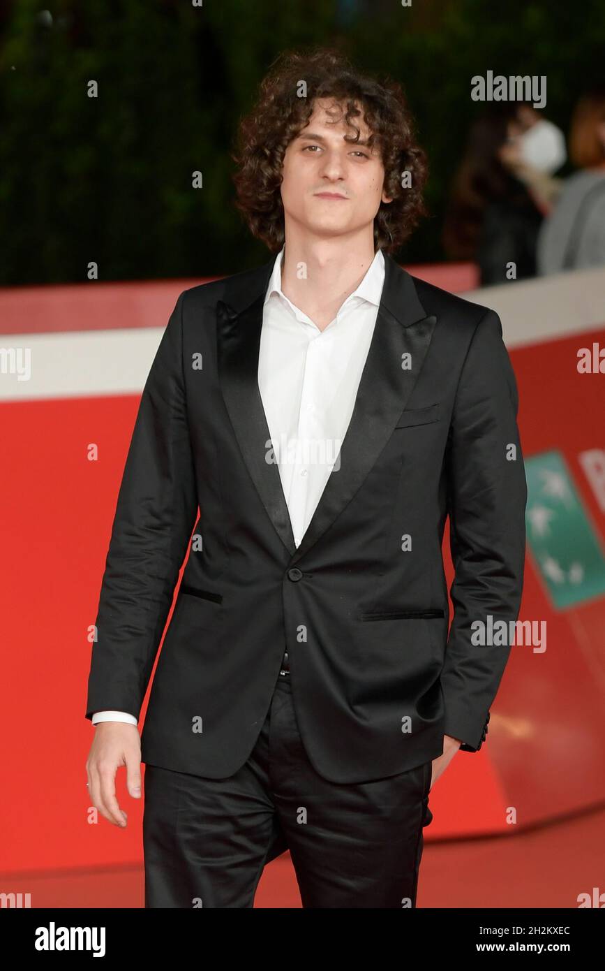 Antonio Banno attends the red carpet of the movie Vita da Carlo at ...