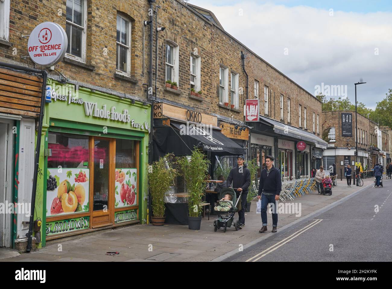 broadway market hackney Stock Photo - Alamy