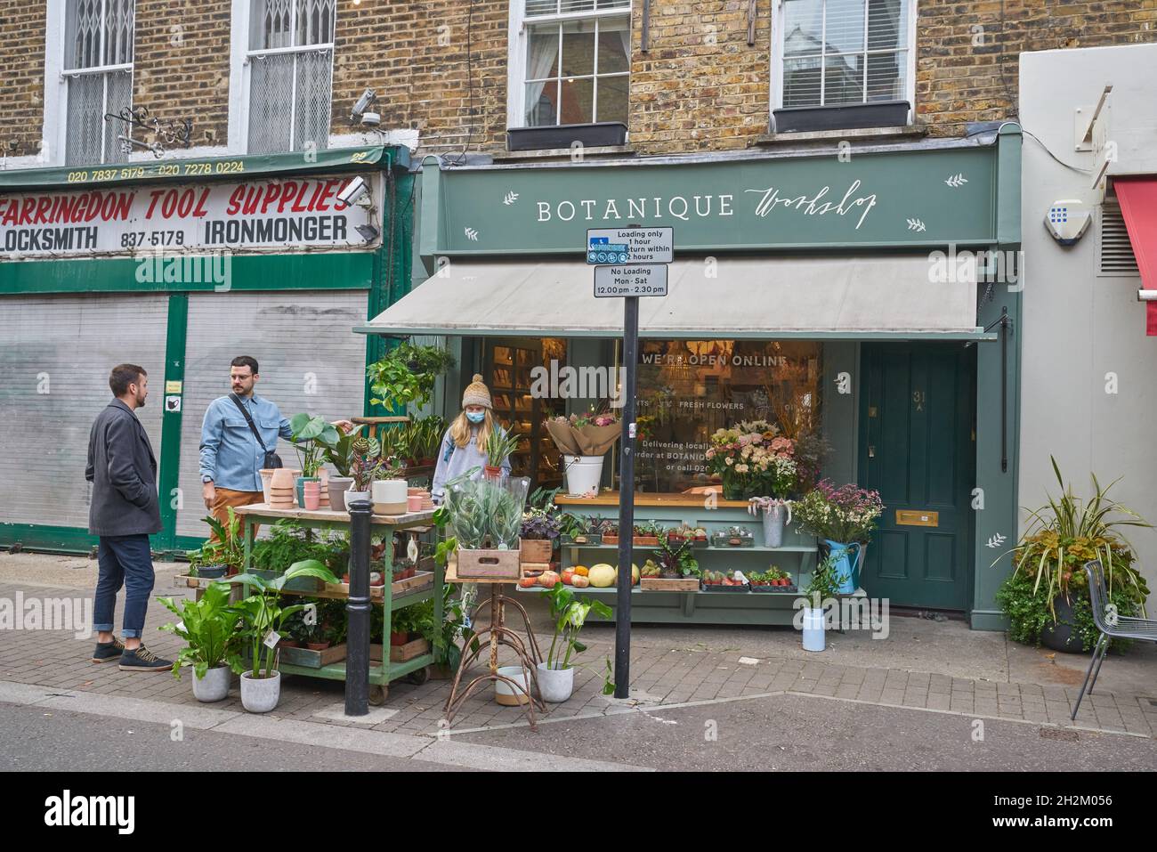 exmouth market london clerkenwell Stock Photo - Alamy