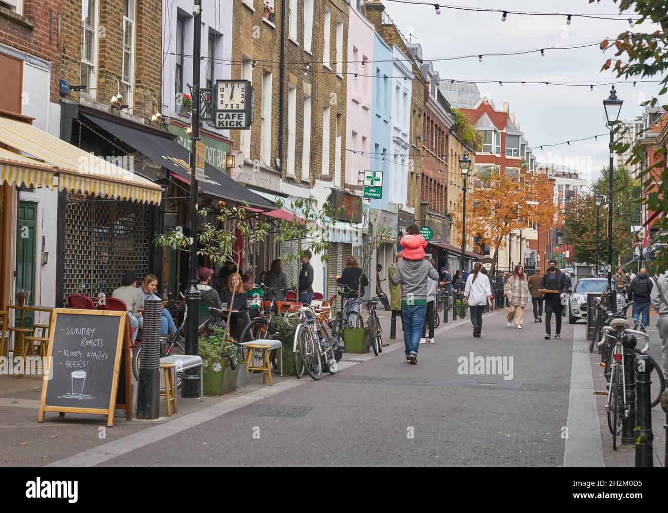 exmouth market london clerkenwell Stock Photo - Alamy