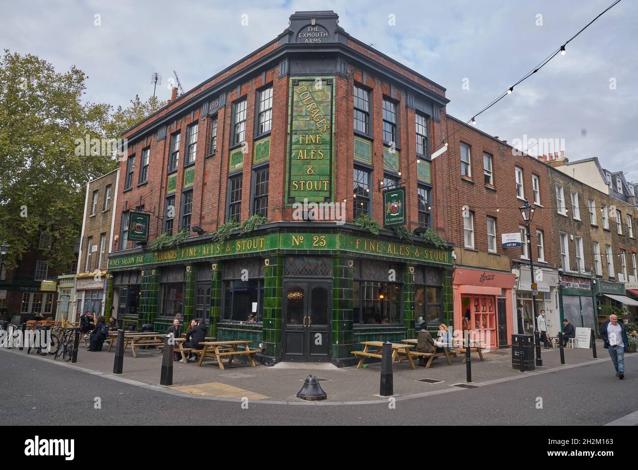 exmouth market london clerkenwell Stock Photo - Alamy
