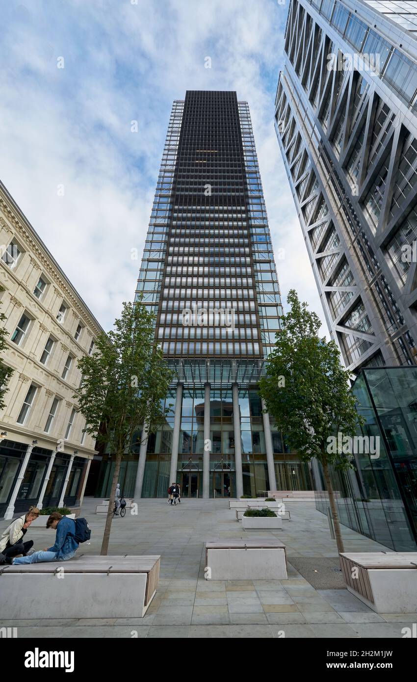 One Bishopsgate Plaza, pan pacific hotel Stock Photo - Alamy