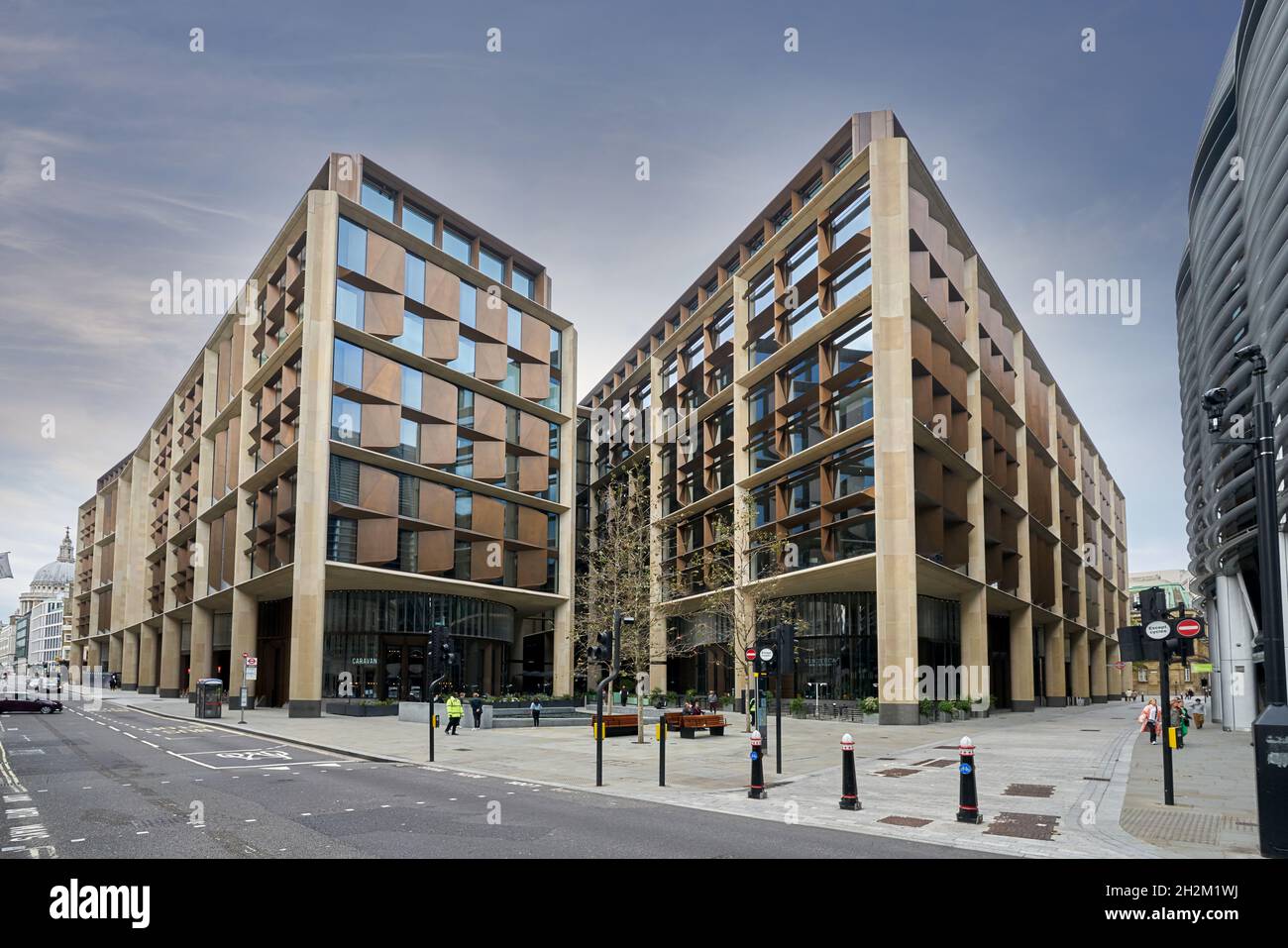 bloomberg building city of london Stock Photo - Alamy