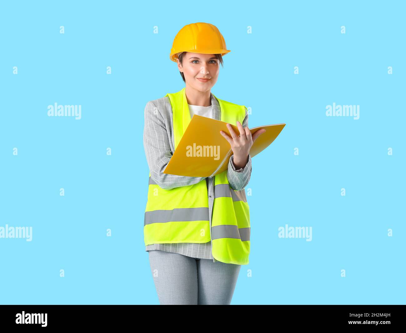 Woman folder on industrial hi-res stock photography and images - Alamy