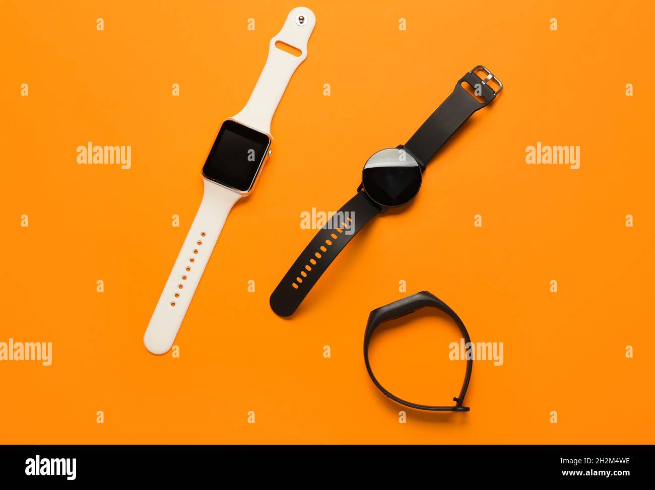 Smartwatches on display hi-res stock photography and images - Alamy