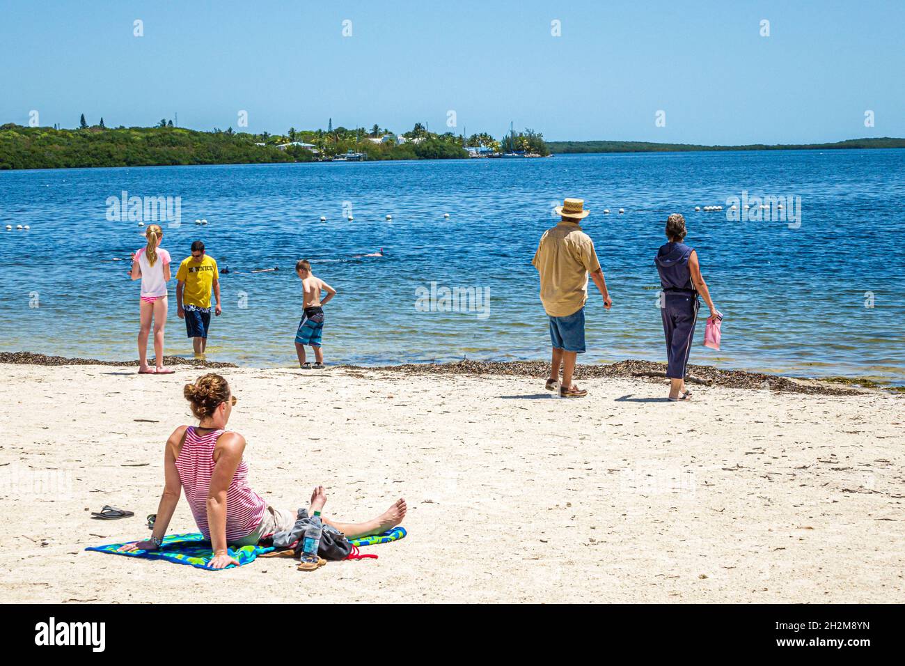 John pennekamp coral reef state park largo sound hi-res stock ...