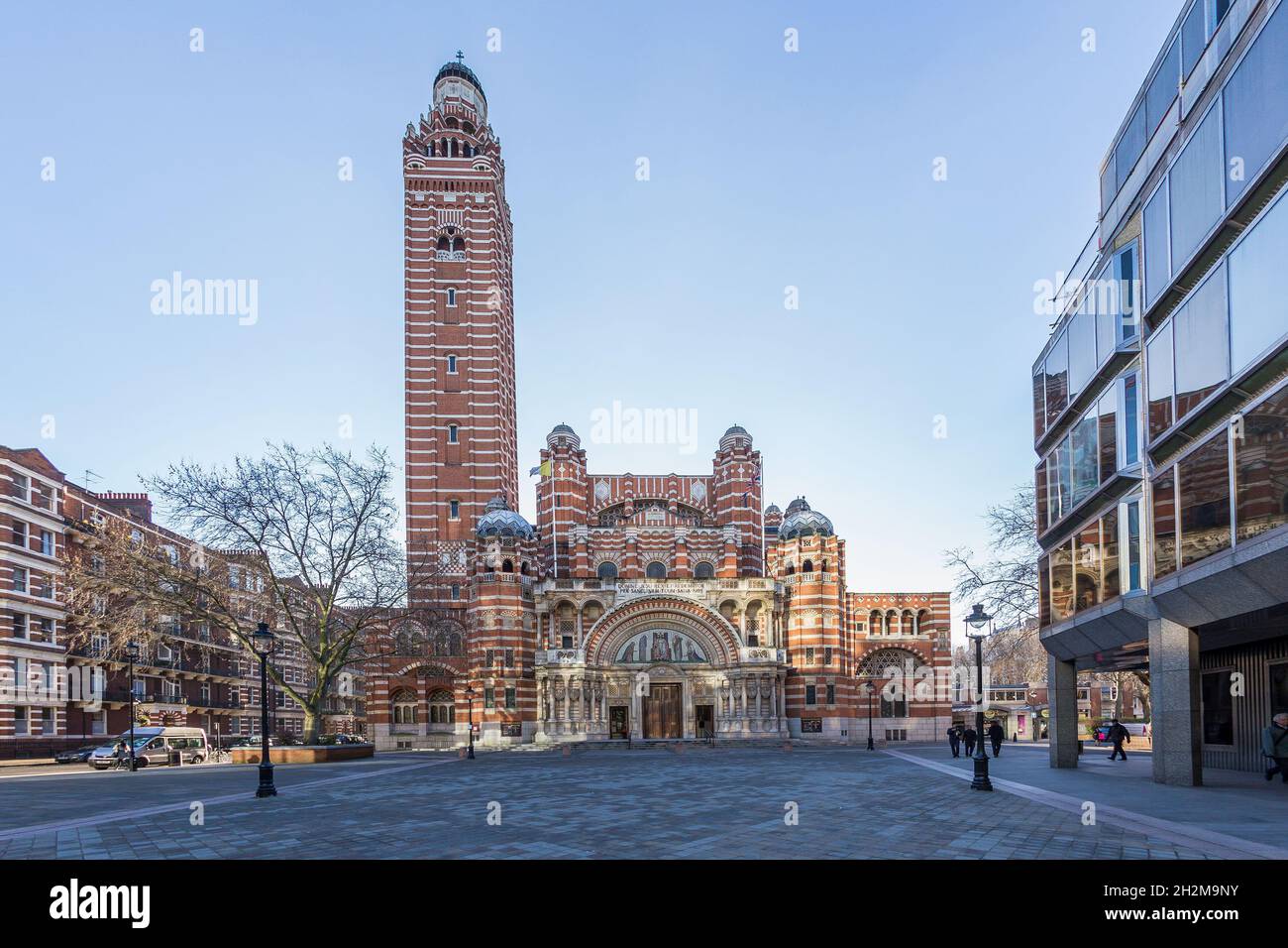 UNITED KINGDOM, LONDON, WESTMINSTER CATHEDRAL, OPENED IN 1903, 87 ...