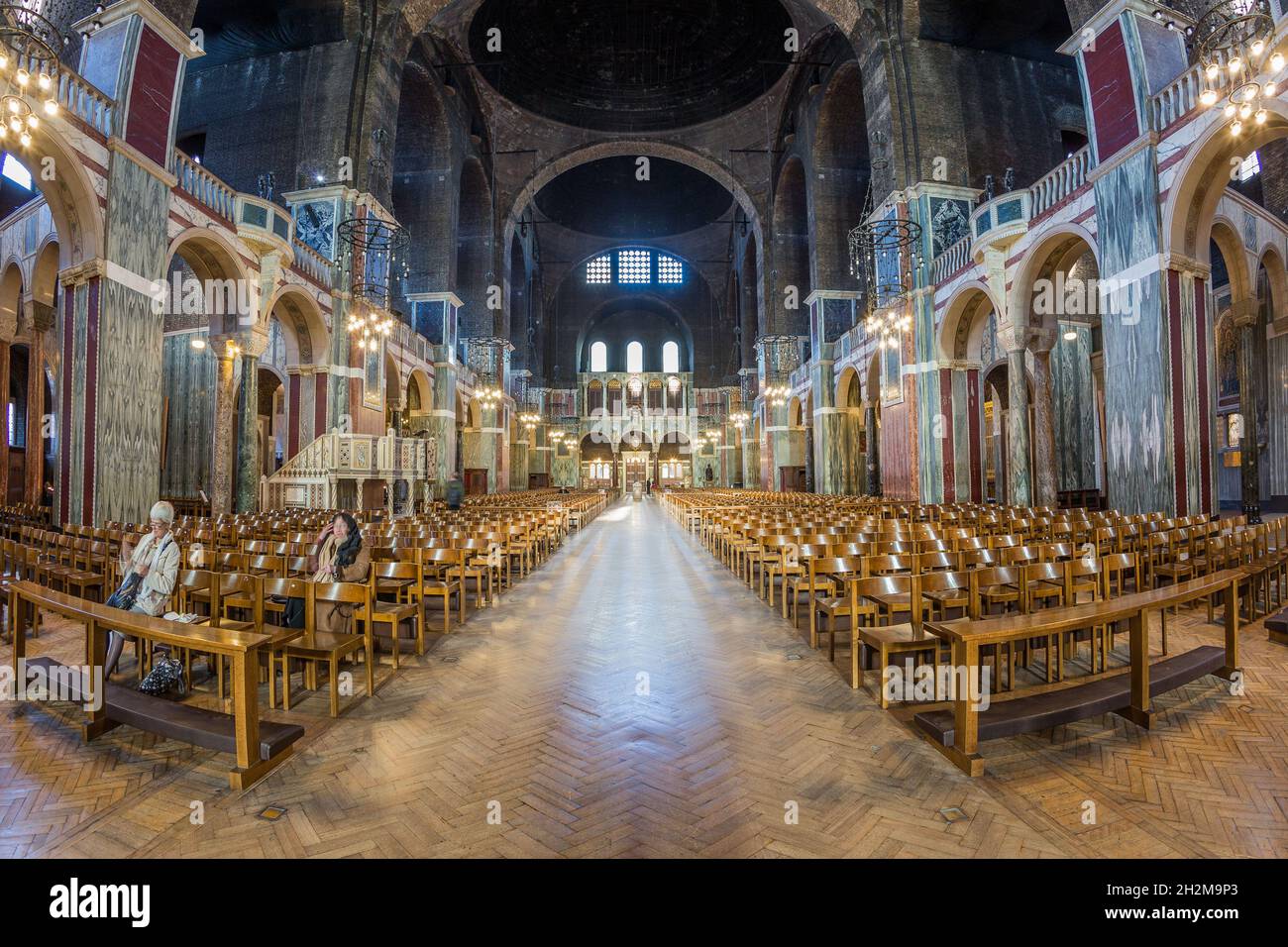 UNITED KINGDOM, LONDON, WESTMINSTER CATHEDRAL, OPENED IN 1903, 87 ...