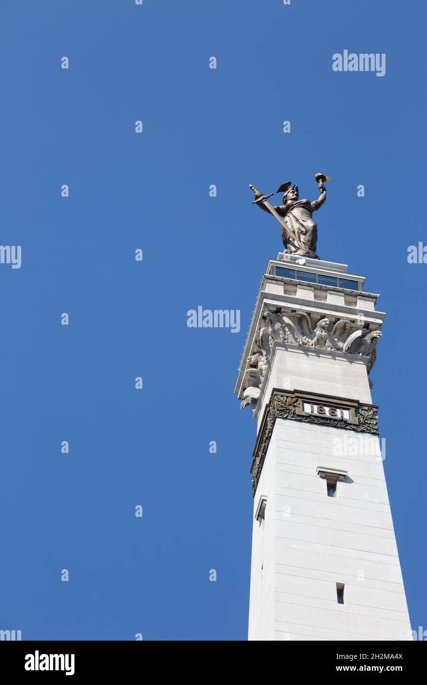 "Lady Victory," AKA: Miss Indiana, by George Brewster crowns the ...