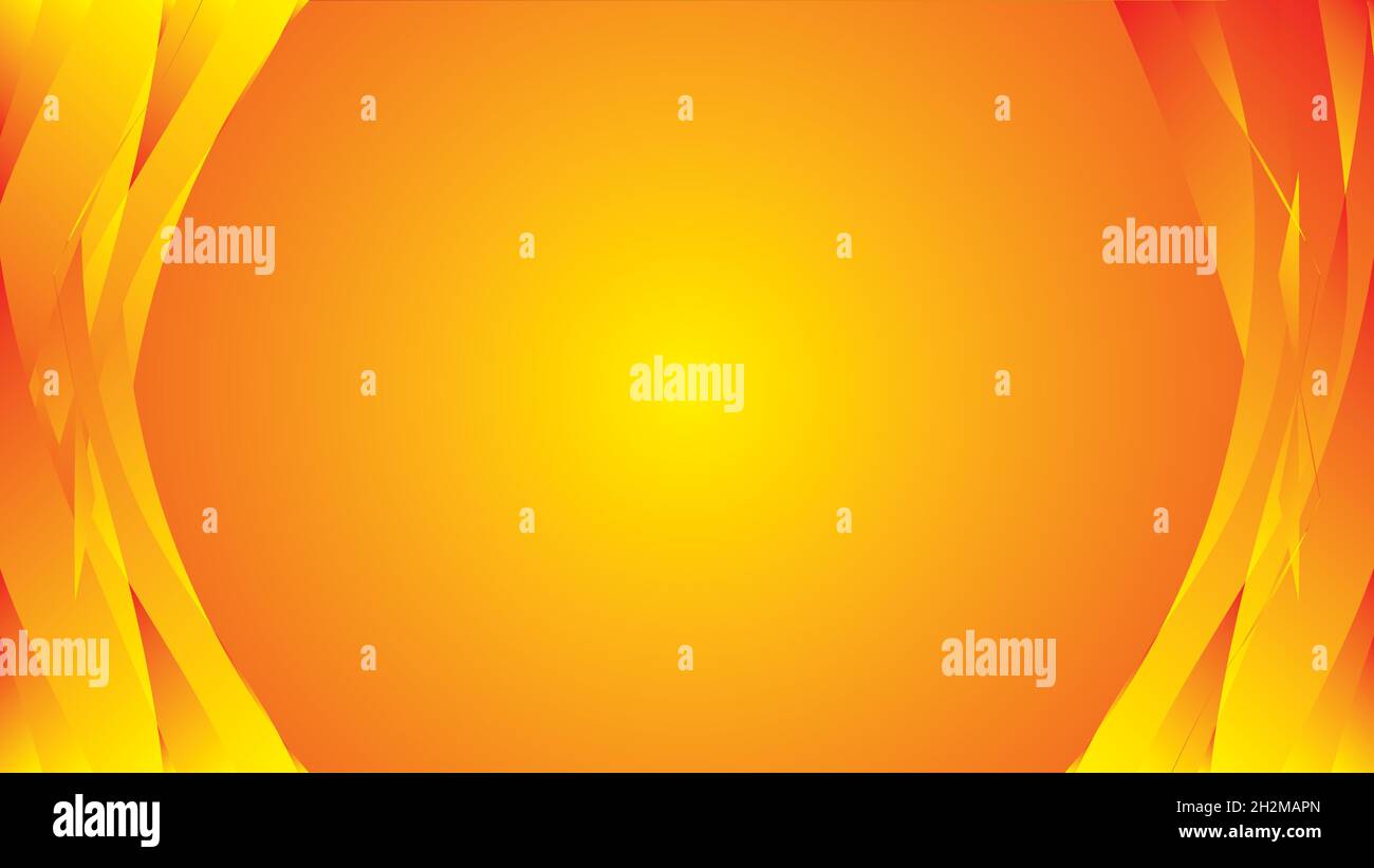 Abstract Yellow and Orange Background Wallpaper Stock Vector Image ...