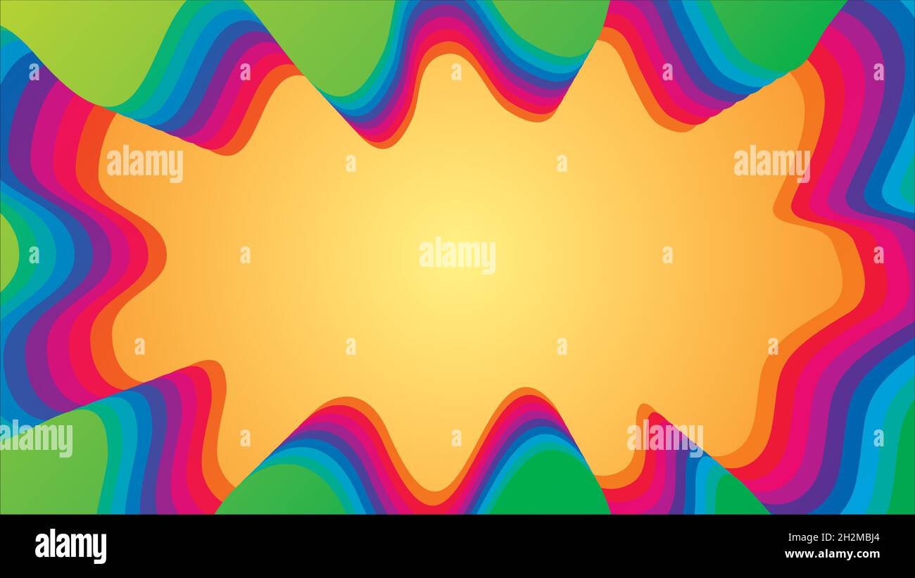 Liquid frame, vector abstract background, wallpaper. smooth curve Stock ...