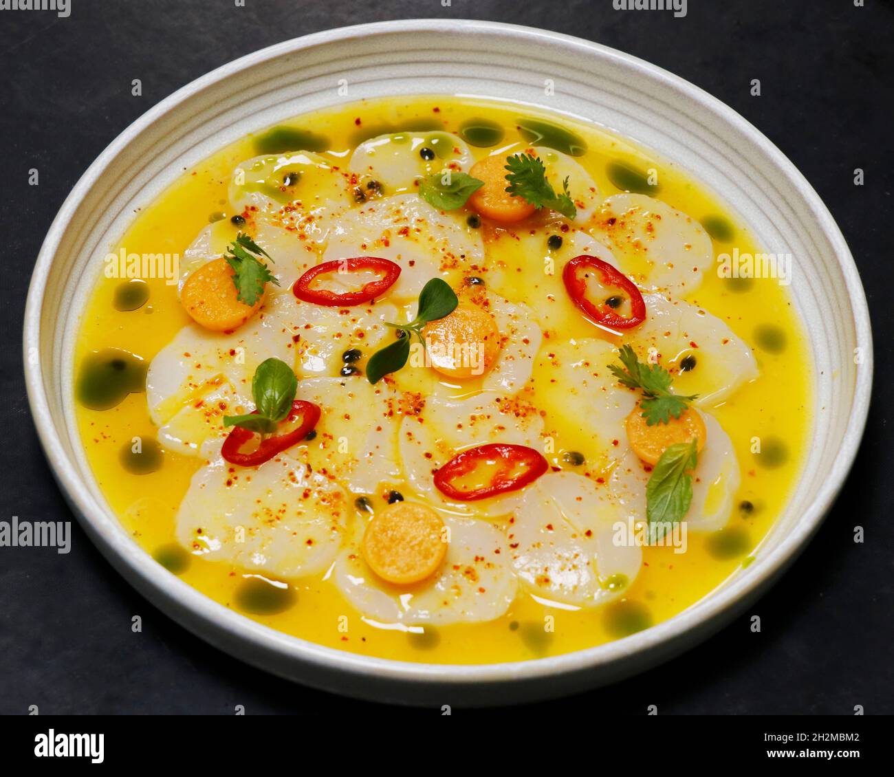 Peruvian Scallop Ceviche Fresh Scallop Ceviche With Corn And Cucumber