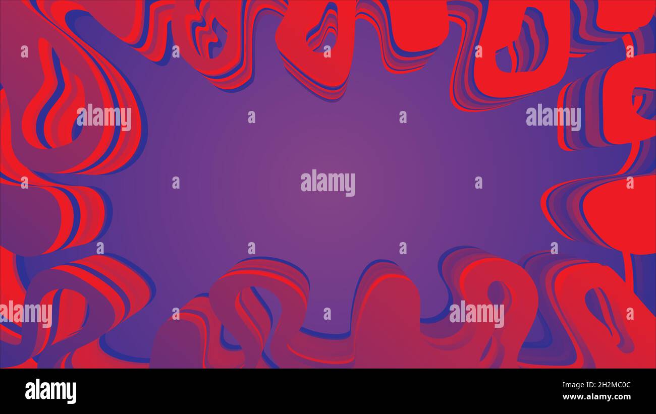 Liquid frame, vector abstract background, wallpaper. smooth curve Stock ...