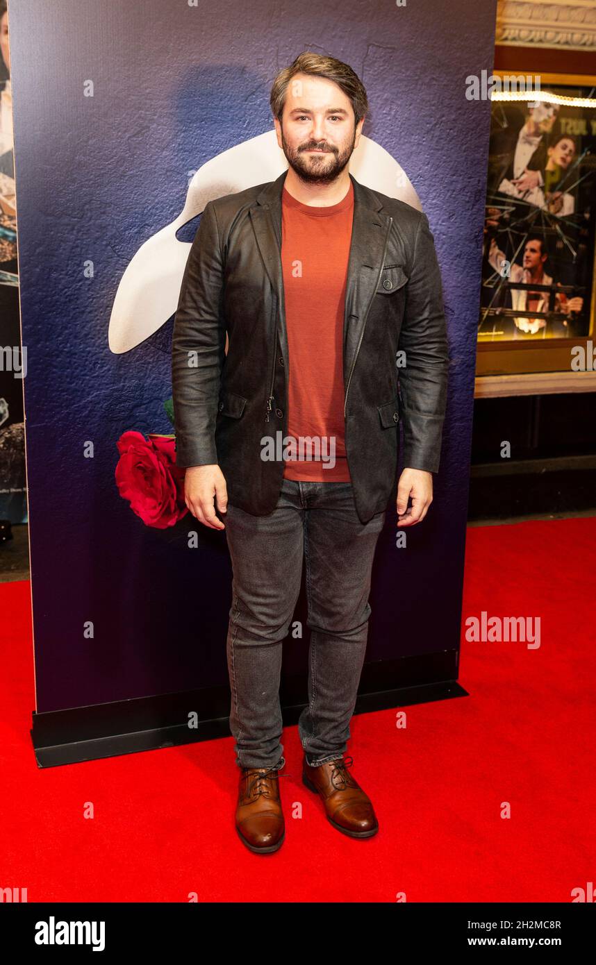 New York, NY - October 22, 2021: Alex Brightman attends The Phantom of ...