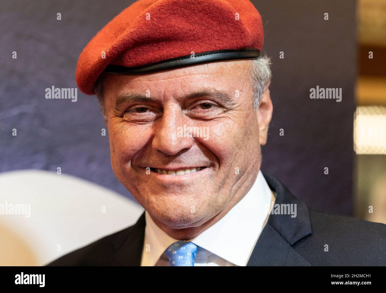Republican Party mayoral candidate Curtis Sliwa attends The Phantom of ...