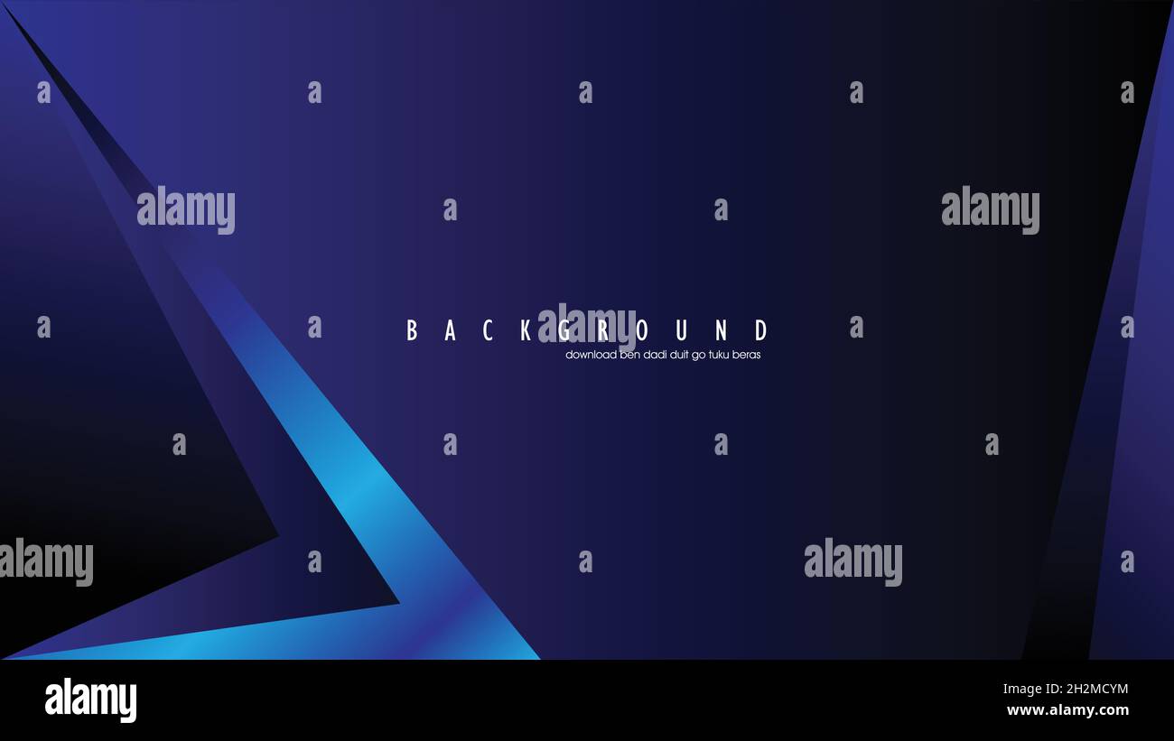 Blue Background. Dark blue abstract background geometry shine and layer element vector for ...