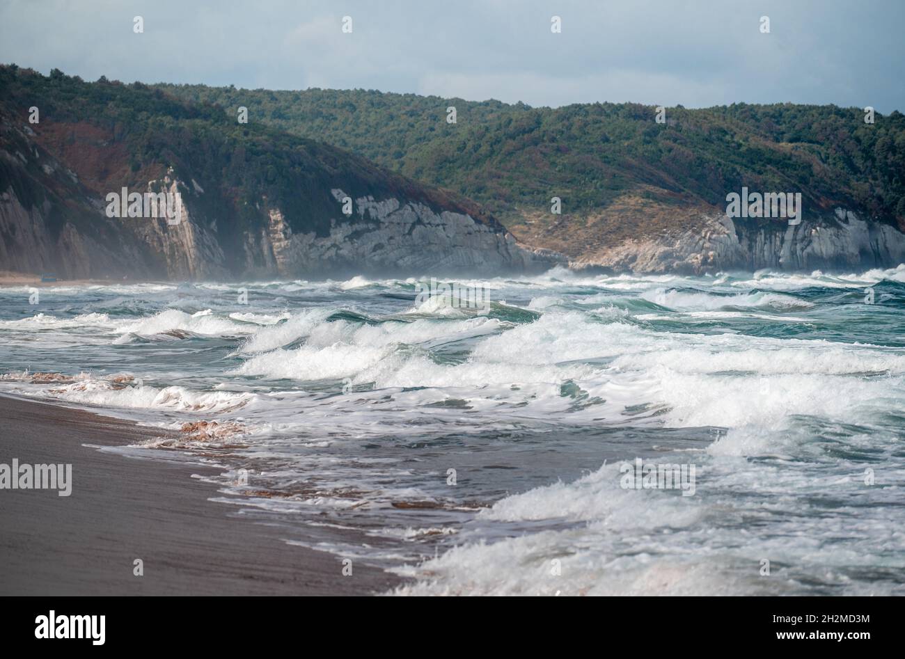 Ocean water splash hi-res stock photography and images - Alamy