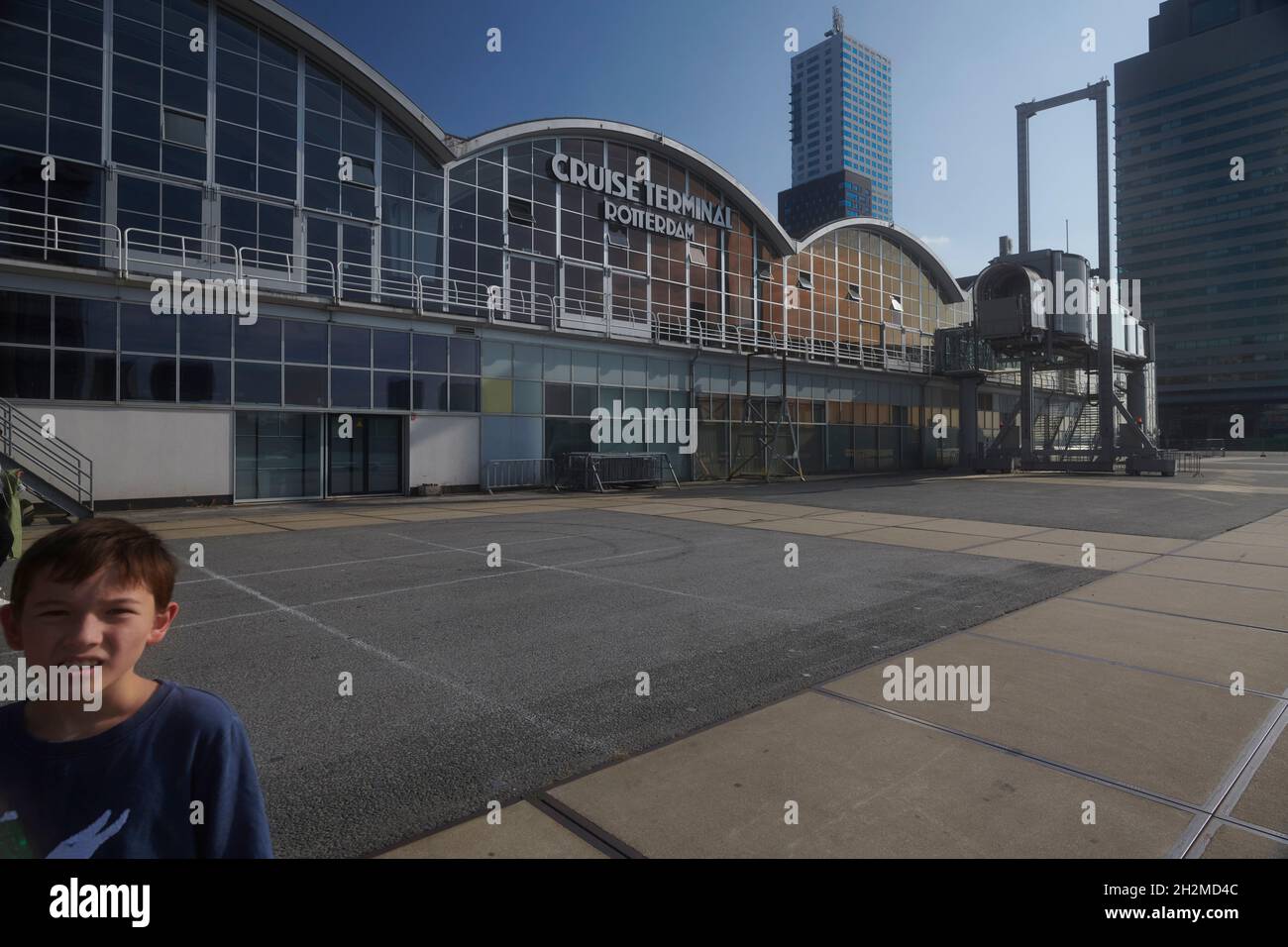 Ferry terminal in Rotterdam Stock Photo - Alamy