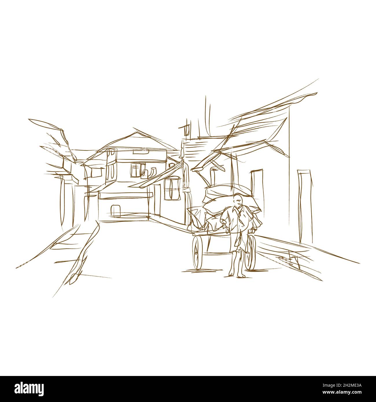 Illustrations of Cochin Stock Photo - Alamy