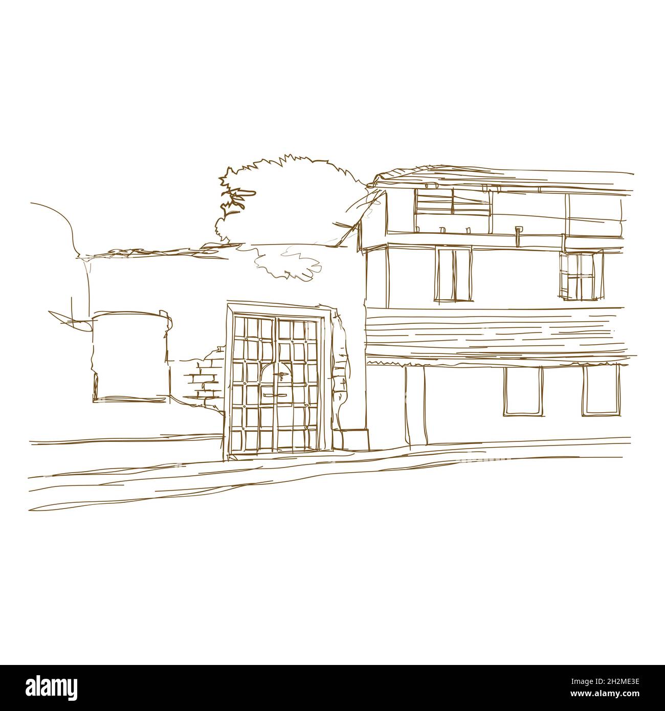 Illustrations of Cochin Stock Photo - Alamy