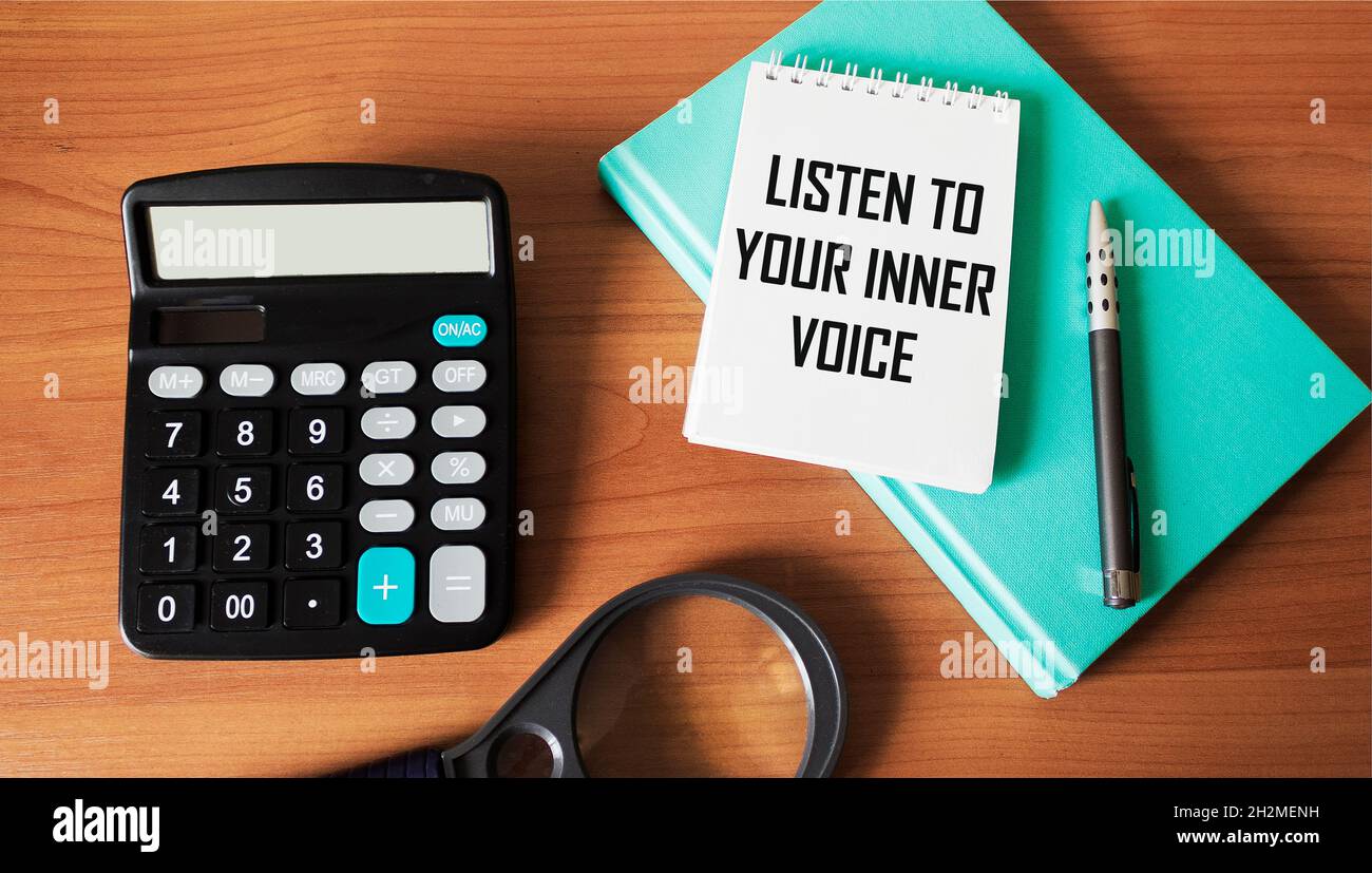 The inner voice hi-res stock photography and images - Alamy