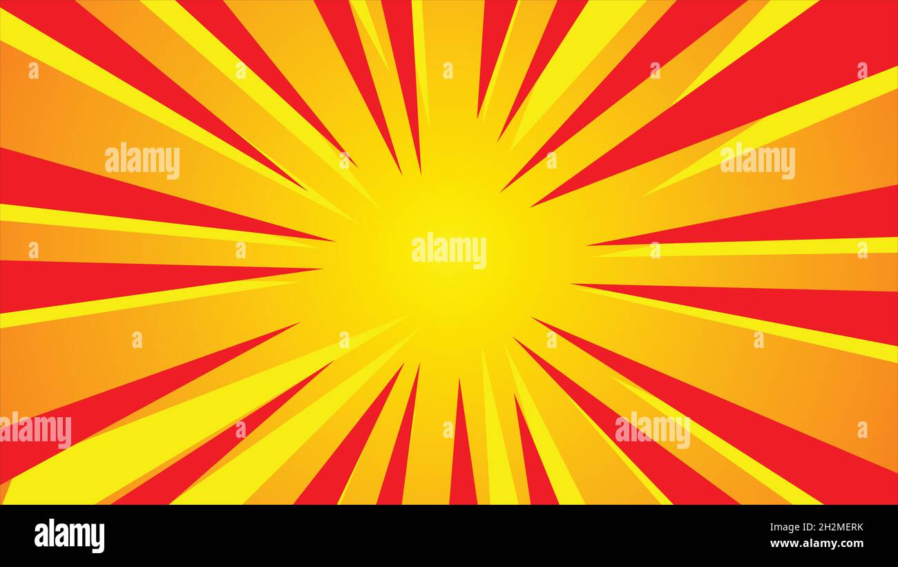 Pop art yellow comics book cartoon magazine cover. Cartoon funny retro ...