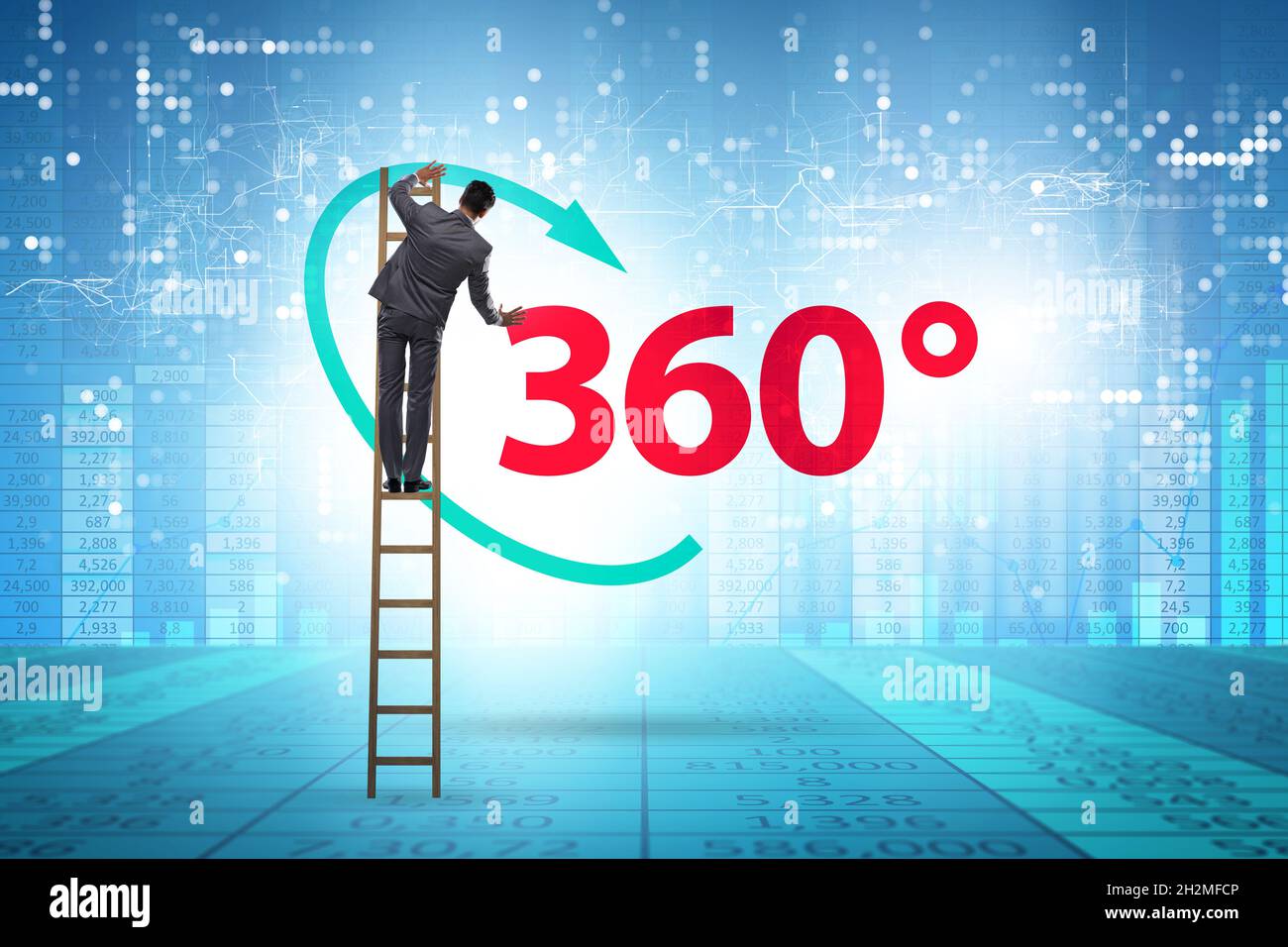360 degree customer view for the marketing purposes Stock Photo - Alamy