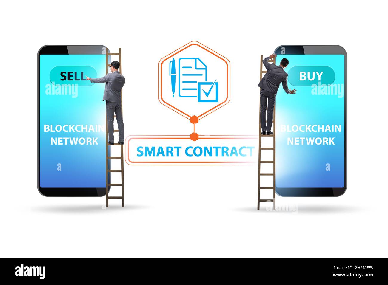 Using contracts Cut Out Stock Images & Pictures - Alamy