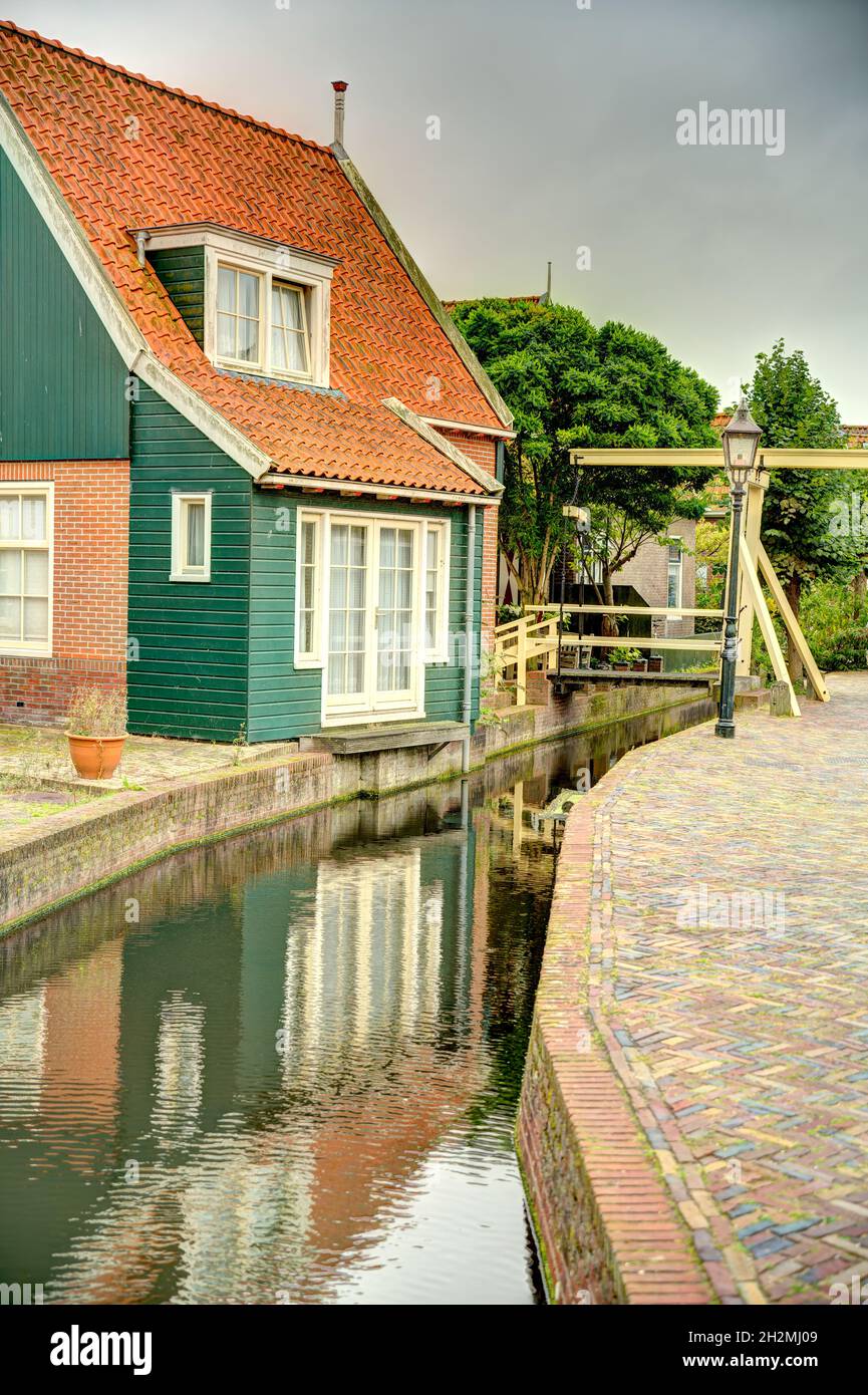 Volendam town hi-res stock photography and images - Alamy