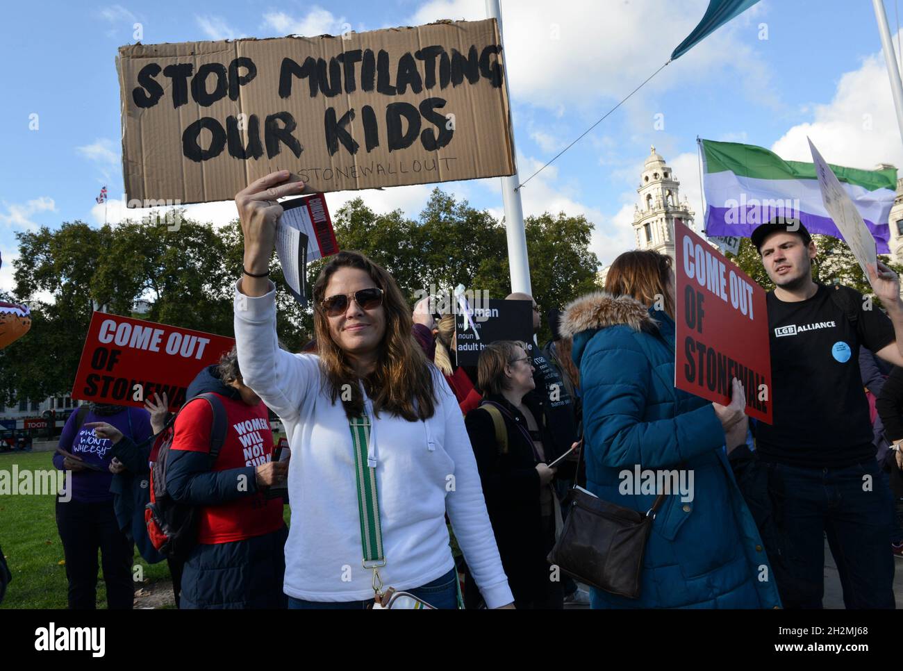 Lgbt placard hi-res stock photography and images - Alamy