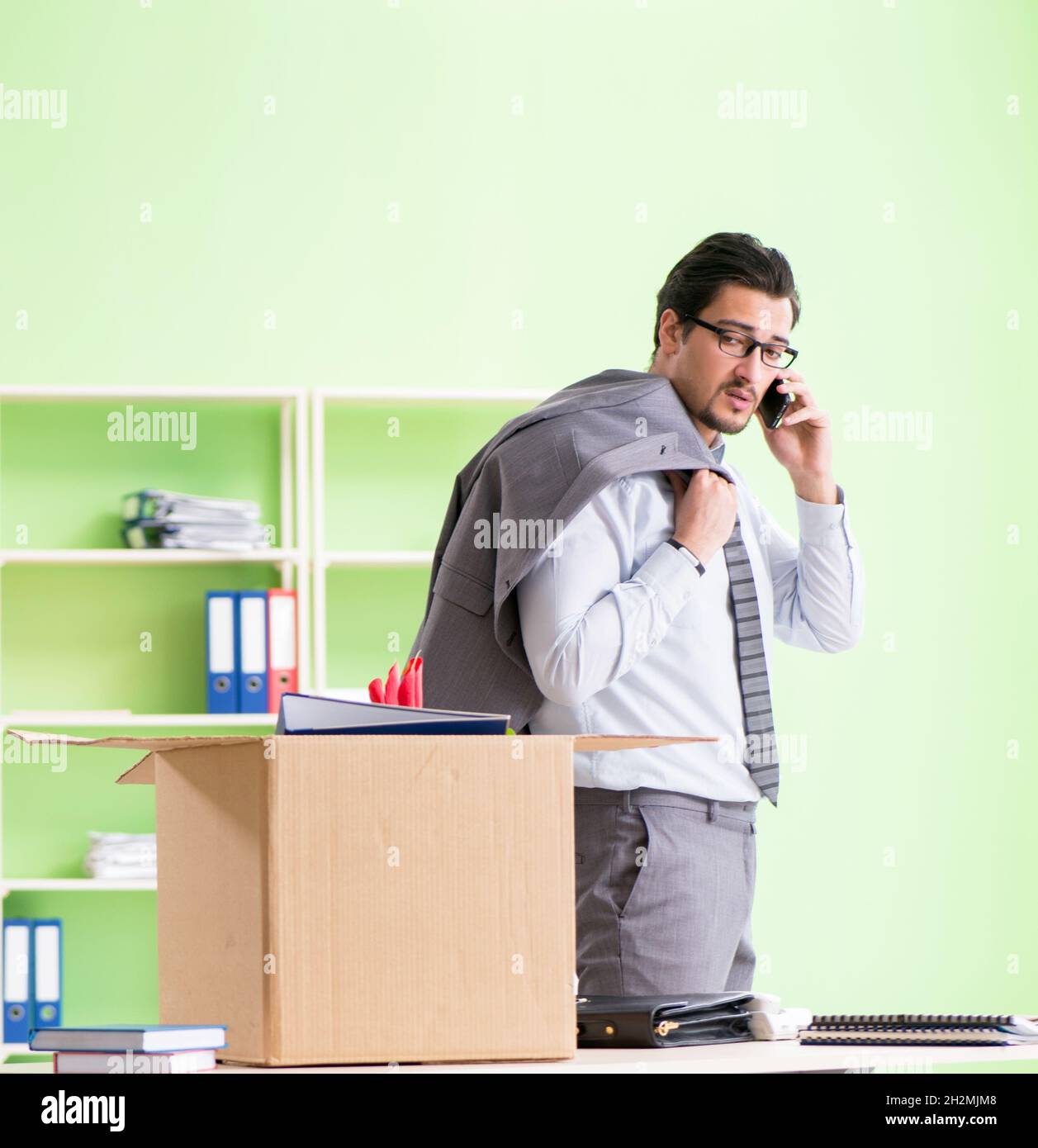 Employee talking business stuff hi-res stock photography and images - Alamy