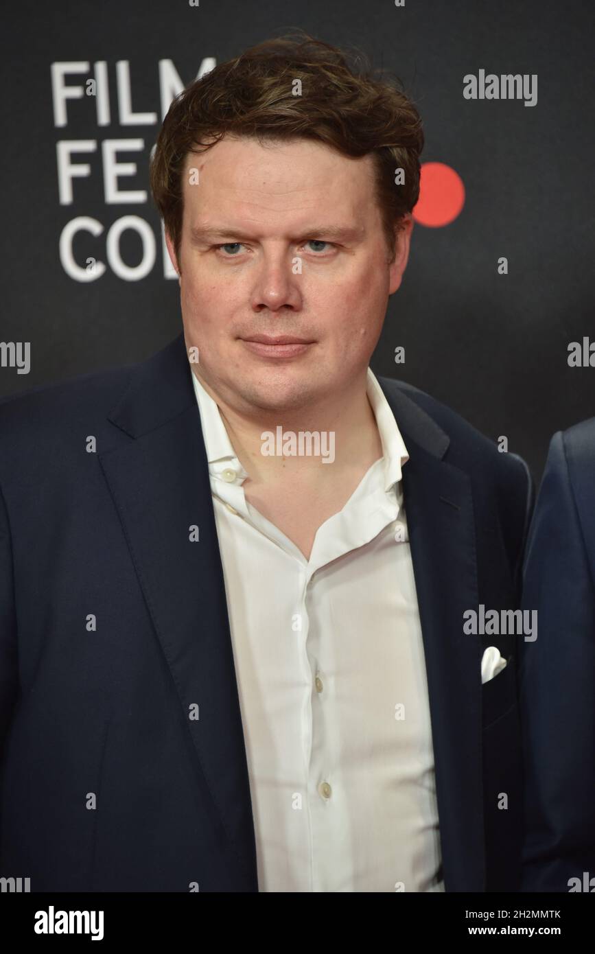 Cologne, Germany. 21st Oct, 2021. Film producer Michael Polle comes to ...