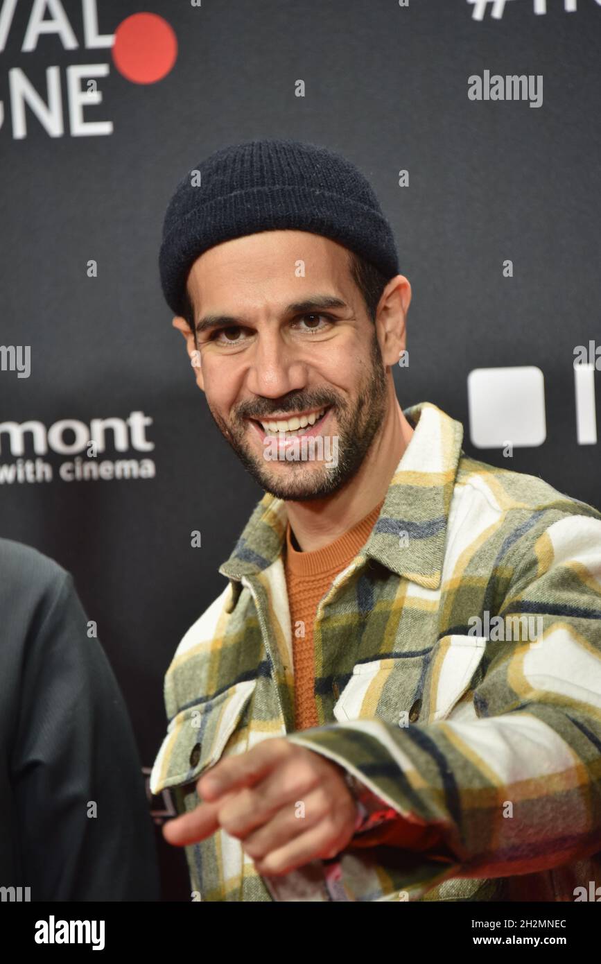 Cologne, Germany. 21st Oct, 2021. Comedian and actor Daniele Rizzo ...