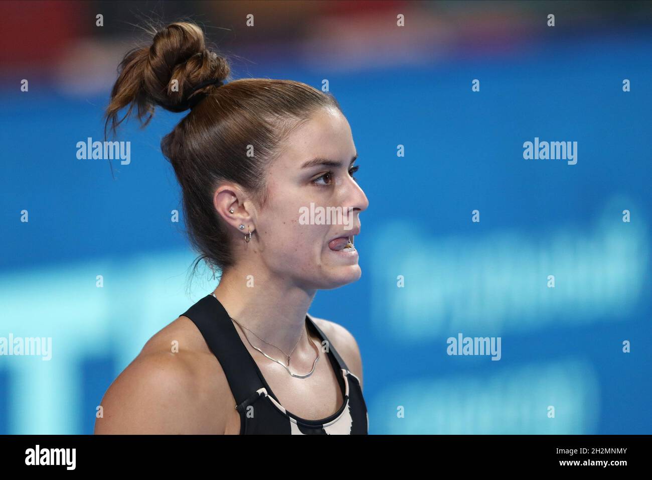Moscow, Russia. 22nd Oct, 2021. Maria Sakkari during The VTB Kremlin ...