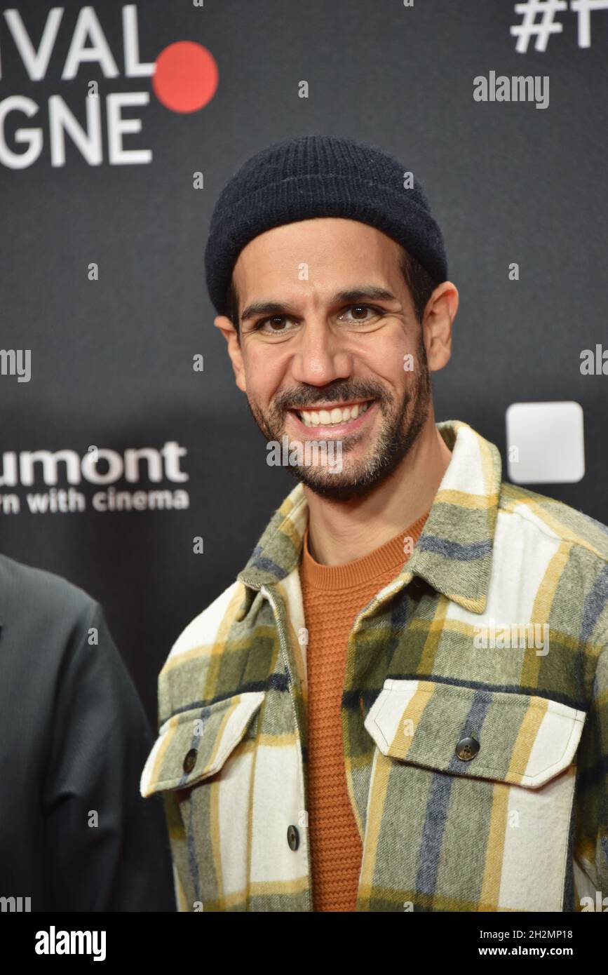 Cologne, Germany. 21st Oct, 2021. Comedian and actor Daniele Rizzo ...